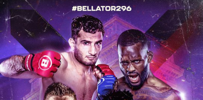 Bellator 296 - Karta walk, Walki, Szczegóły gali