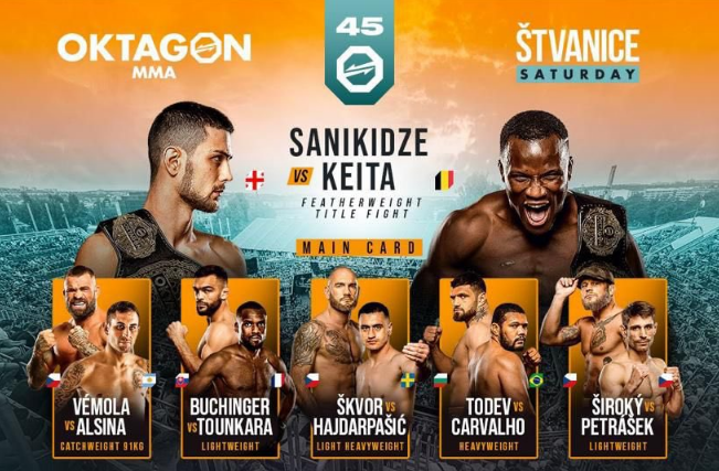 Oktagon 45 wyniki - kto wygrał? - ZawódTyper