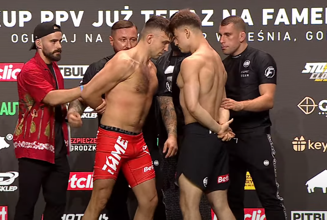 Zabielski vs Pasut na FAME MMA Friday Arena 2 - Data, Godzina
