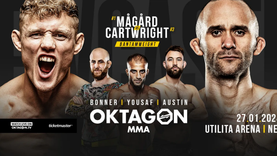 Oktagon 52: Magard vs Cartwright - karta walk, transmisja