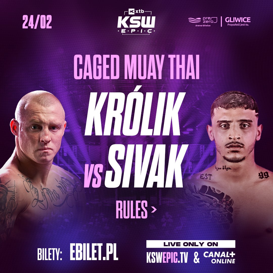 Kto wygrał Królik vs Sivak? Wynik i opis walki KSW Epic