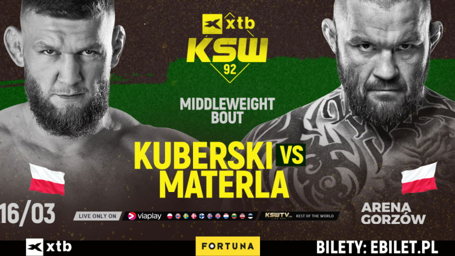 Typy na Materla vs Kuberski - KSW 92