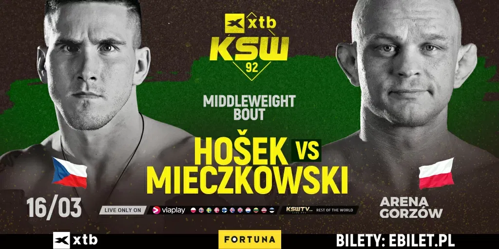 Kto wygrał Mieczkowski vs Hosek? Wynik i opis walki KSW 92