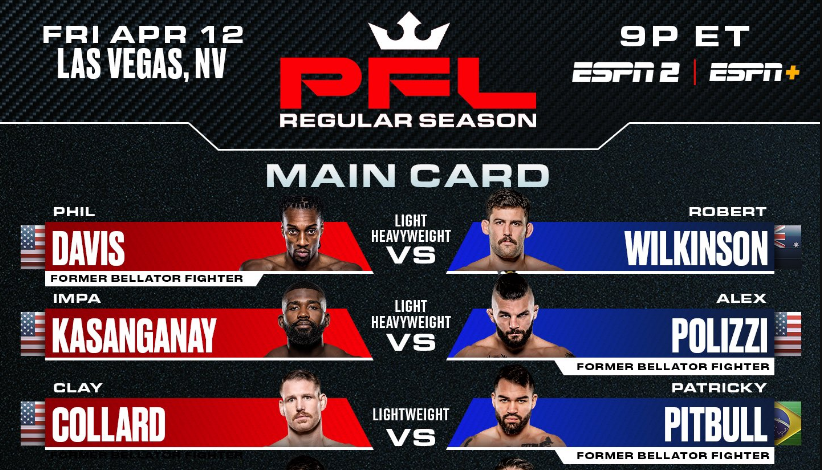 PFL 2: 2024 karta walk - sprawdź kto zawalczy!