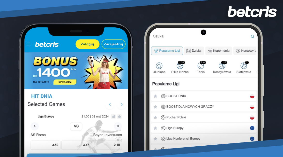 Betcris aplikacja na iOS i Android - funkcje i recenzja