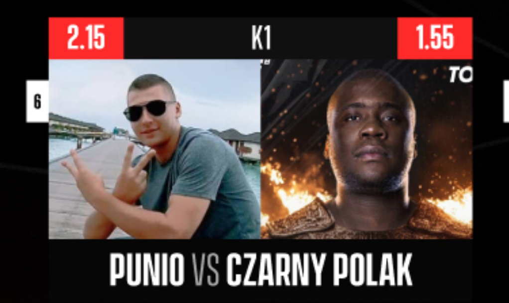 Punio vs Czarny Polak - O której godzinie jest walka?