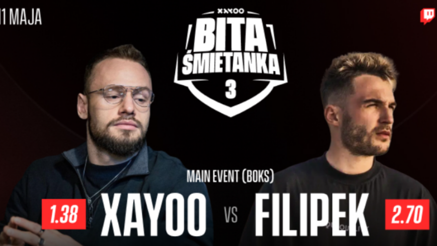 Xayoo vs Filipek - O której godzinie jest walka?