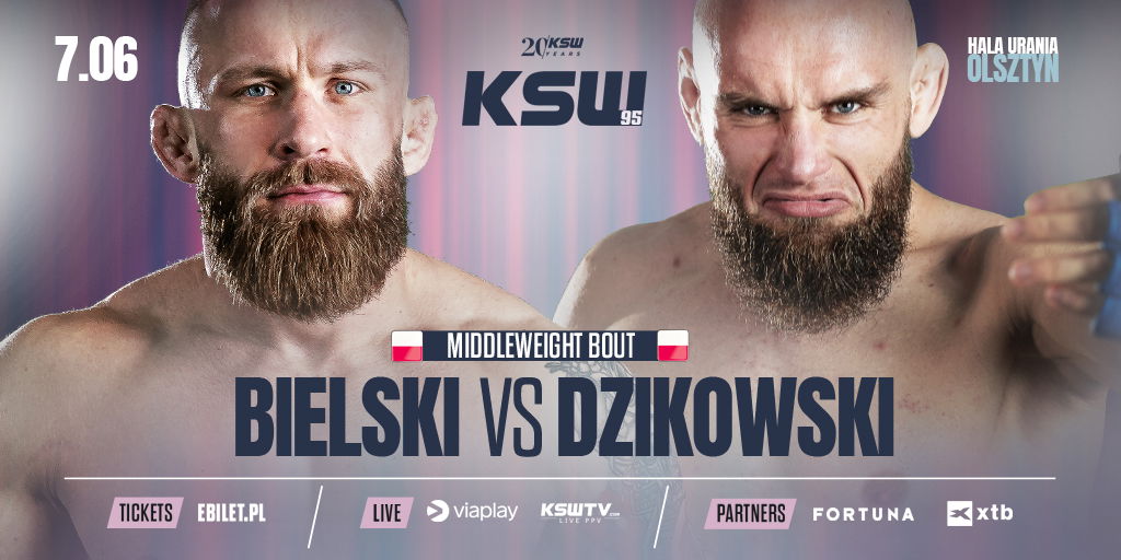 Kto wygrał Bielski vs Dzikowski? Wynik i opis walki KSW 95