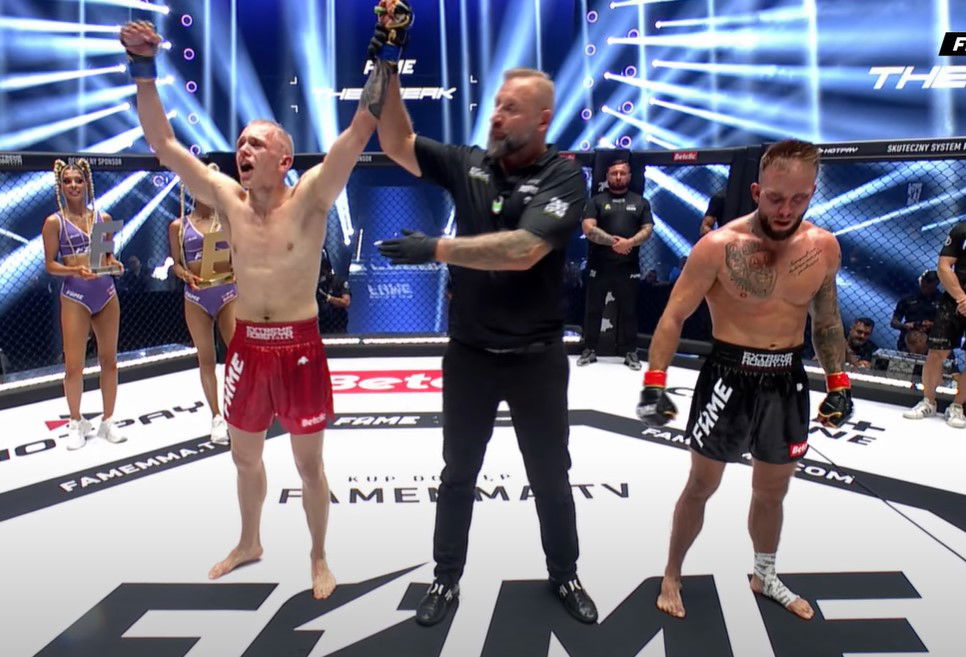 Pierwsze starcie na FAME MMA: The Freak kończy się już w drugiej rundzie!