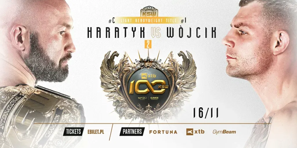 Kto wygrał Haratyk vs Wójcik? Wynik i opis walki KSW 100 Kto wygrał Haratyk vs Wójcik? Wynik i opis walki KSW 100