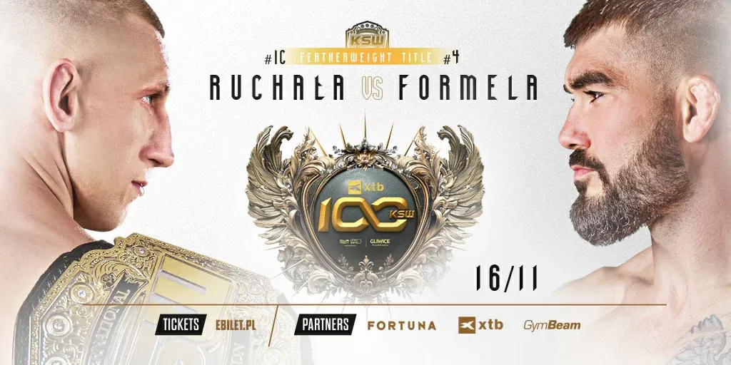 Kto wygrał Ruchała vs Formela? Wynik i opis walki KSW 100