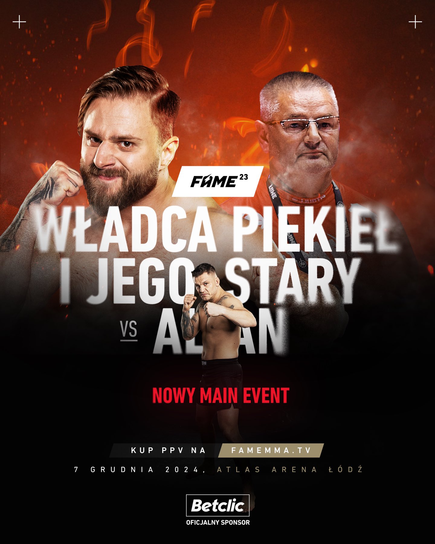 Kto wygrał Ferrari i stary Ferrariego vs Alan? Wynik i opis walki FAME 23