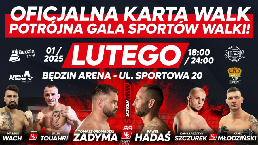 MMA Attack 5 karta walk - sprawdź kto zawalczy!