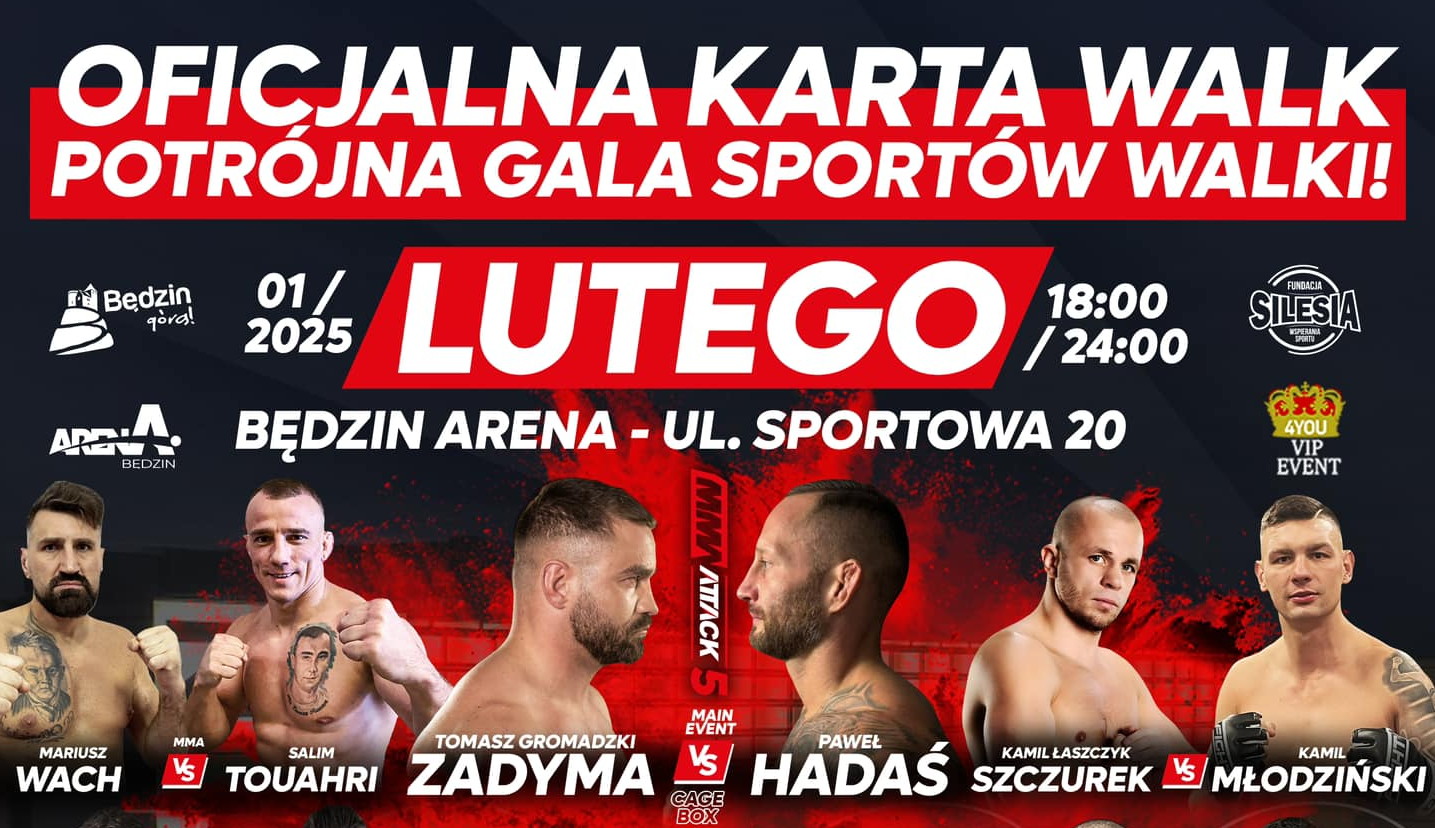 MMA Attack 5 karta walk - sprawdź kto zawalczy!
