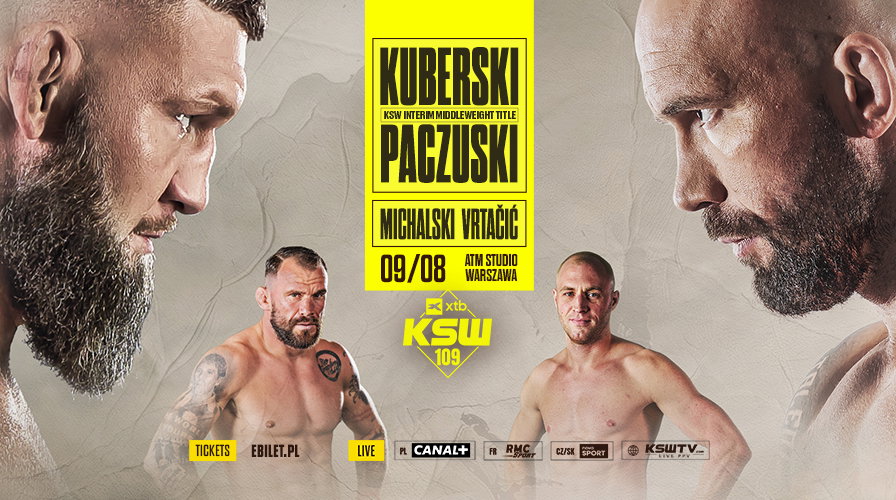 KSW 109: Wyniki i relacja na żywo z gali [VIDEO]
