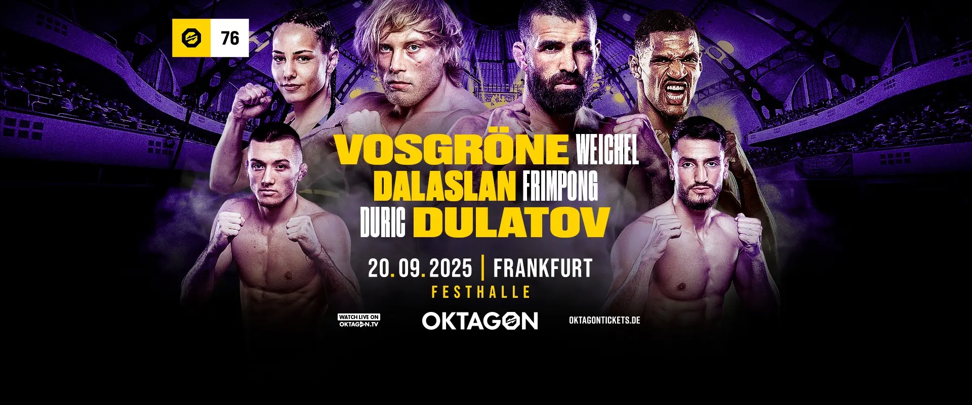 Oktagon 76: wyniki - kto wygrał?