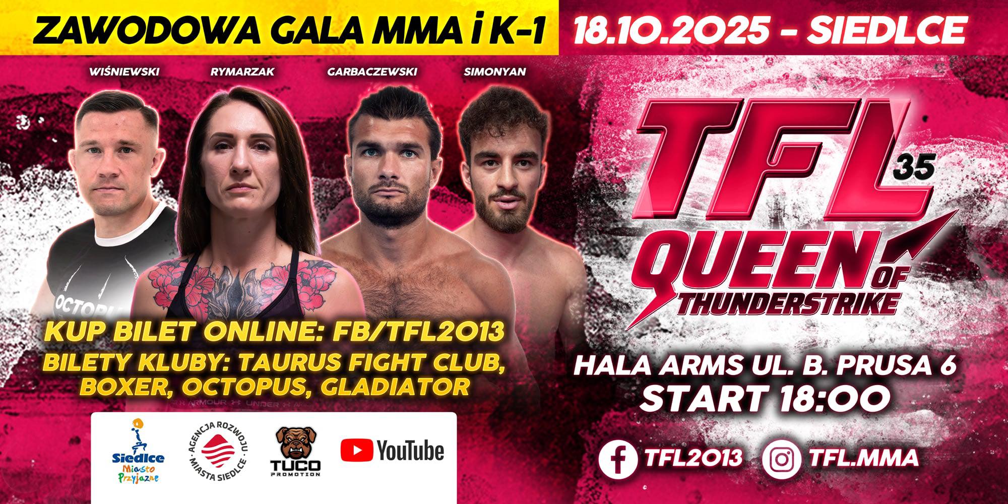 TFL 35 karta walk - sprawdź kto zawalczy!