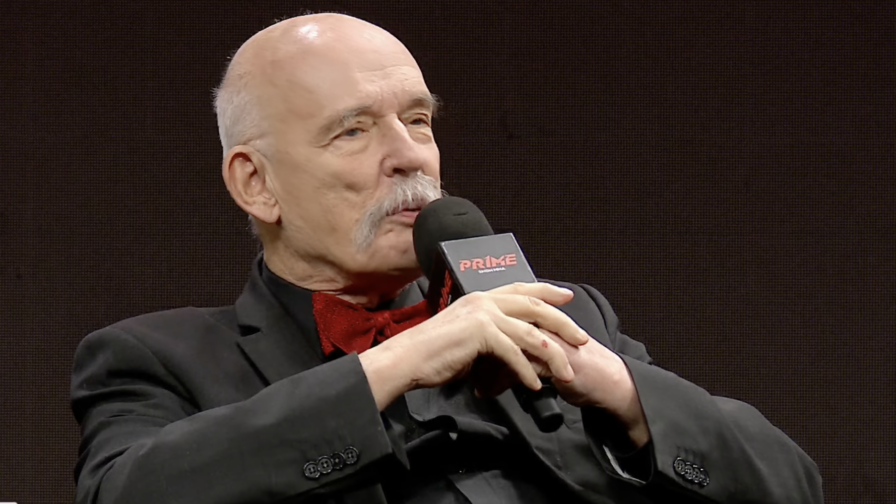 Obrzydliwe słowa Korwina podczas programu Prime MMA [VIDEO]